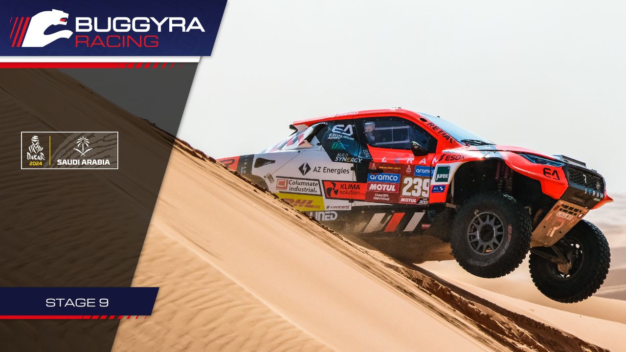 Aliyyah Koloc a navigace a boj Tater o čelo | Rallye Dakar | Stream